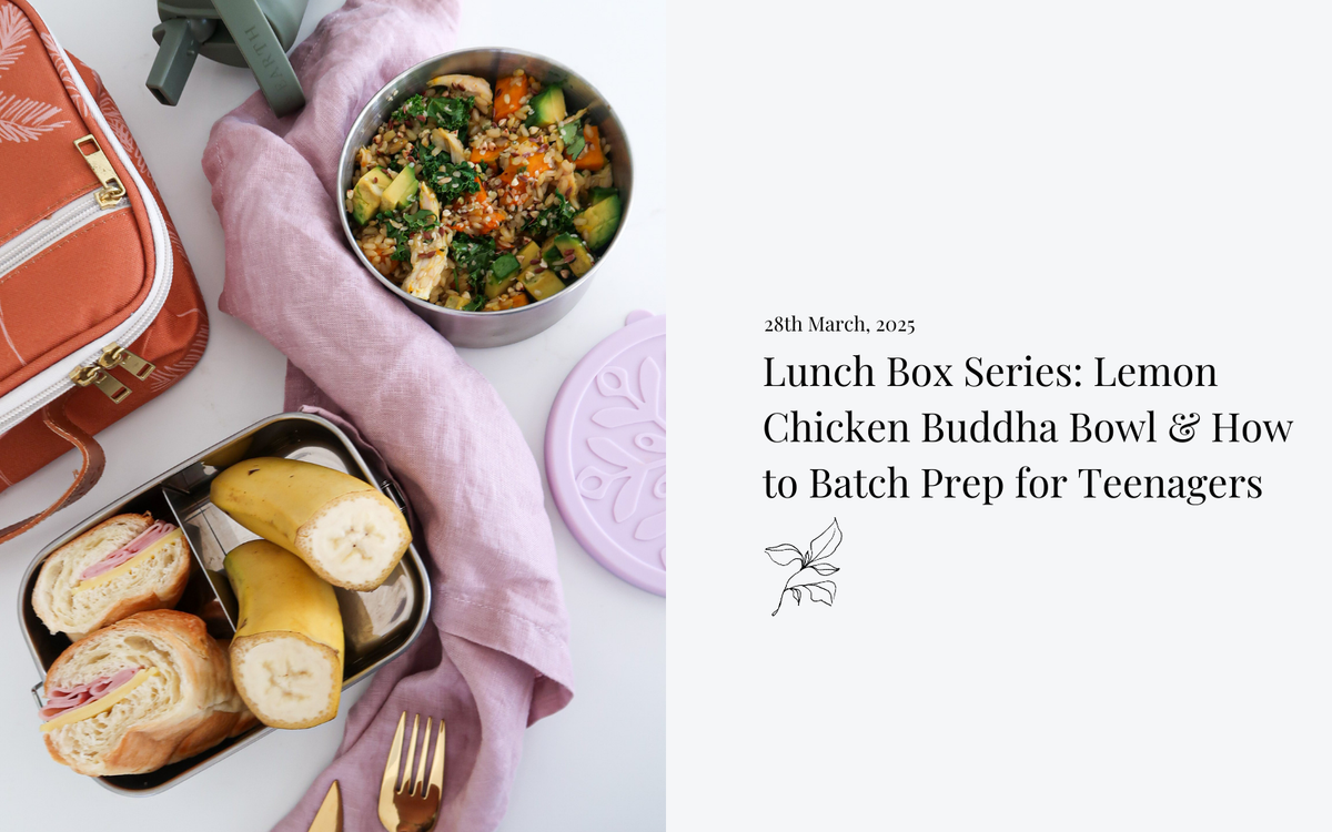 Lunch Box Series 12: Lemon Chicken Buddha Bowl & How To Batch Prep For ...