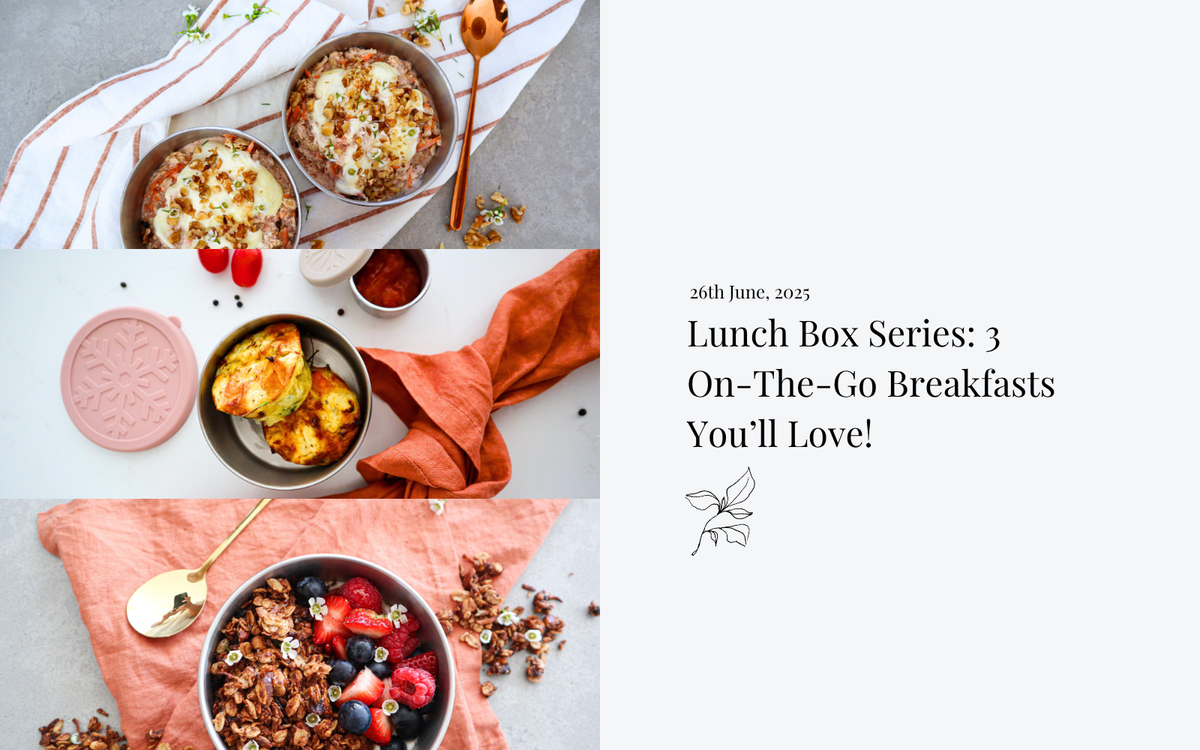 Lunch Box Series 18: 3 On-The-Go Breakfasts You'll Love! – Ela & Earth