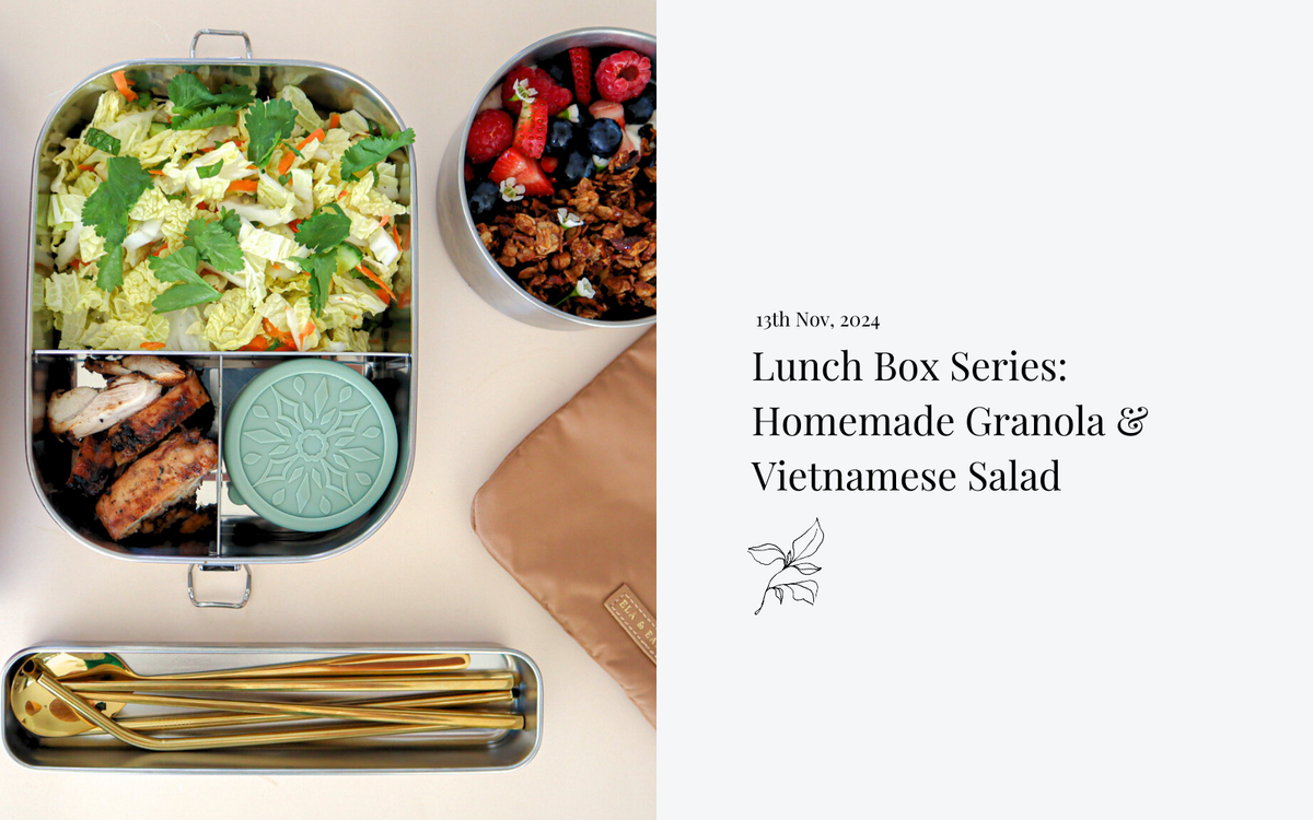 Lunch Box Series 4: Homemade Granola & Vietnamese Salad – Ela & Earth