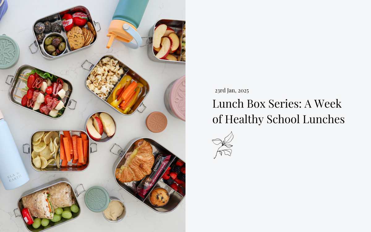 Lunch Box Series 8: A Week of Healthy School Lunches – Ela & Earth