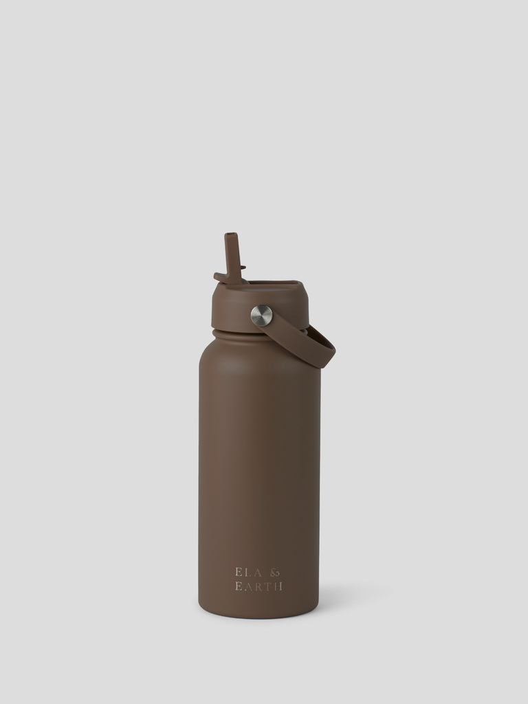 1 Litre Insulated Water Bottles – Ela & Earth