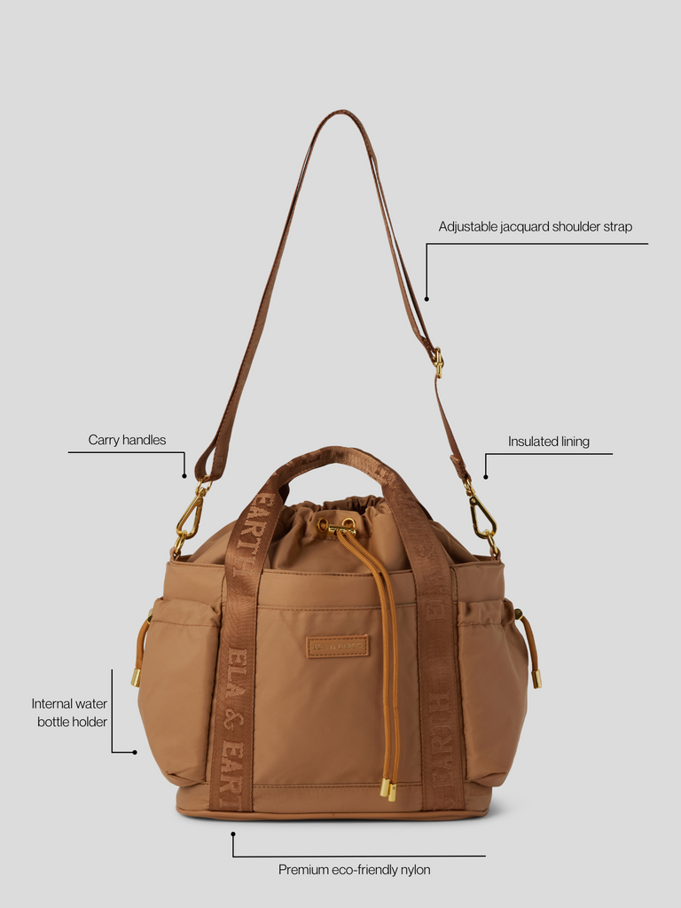 Biscuit - Odyssey Lunch Bucket Bag – Ela & Earth